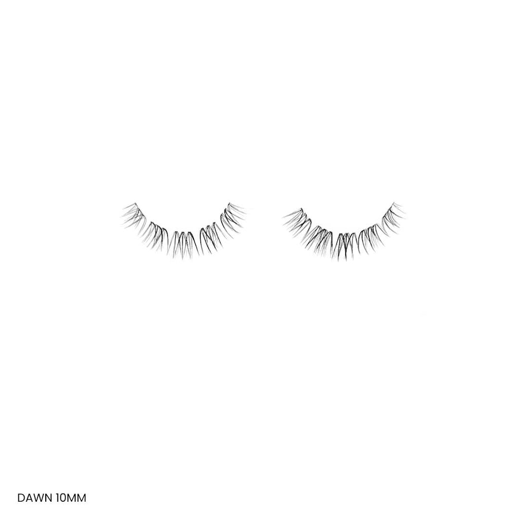 DAWN Silk Lashes, Natural Wispiness – NOONLASH