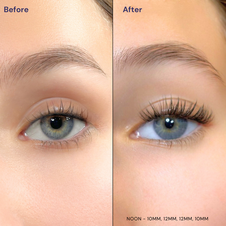 NOON Silk Lashes, Natural Fluffiness – NOONLASH